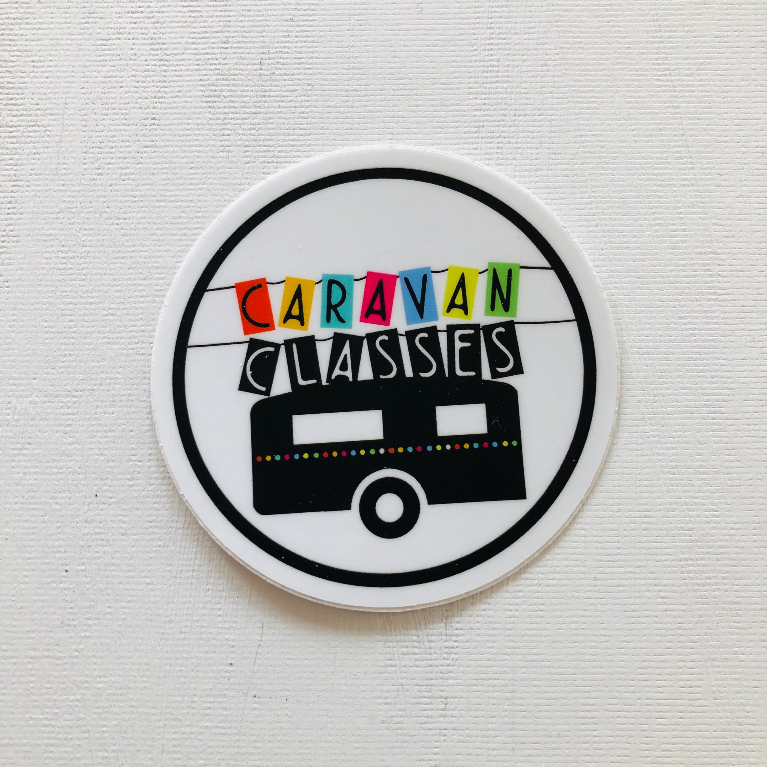 Caravan Logo Sticker | Caravan Classes